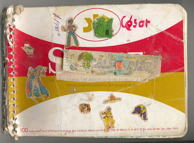 Libros de Primaria de los 80's: Cuadernos de los 80's