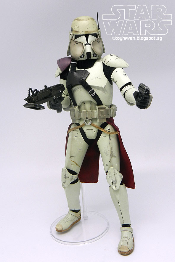 toyhaven: Sideshow Collectibles Star Wars 1/6 Clone Commander Bacara 12 ...