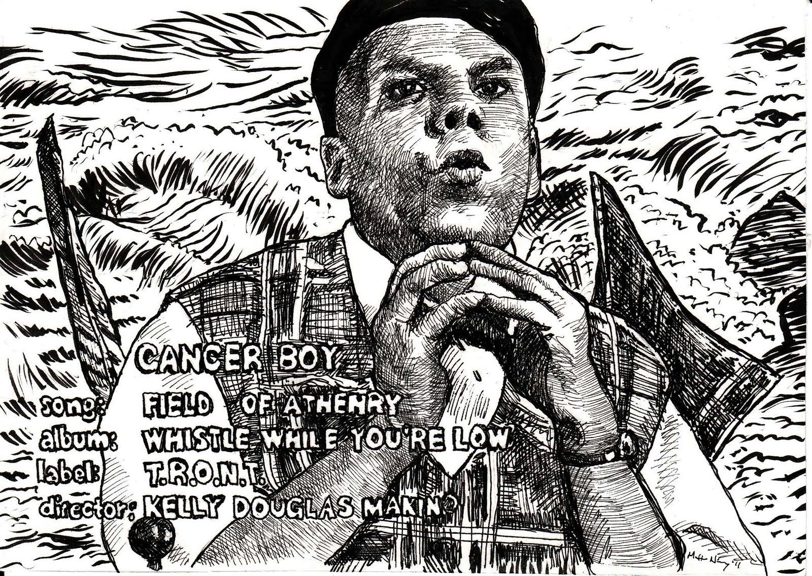 Matthew Nicely: Nineteen Drawings of Bruce McCulloch