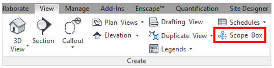 Revit Recess: Scope Box Visibility Control