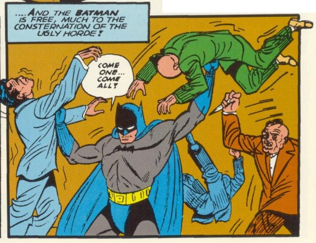 Gotham Alleys: Batman's Physique