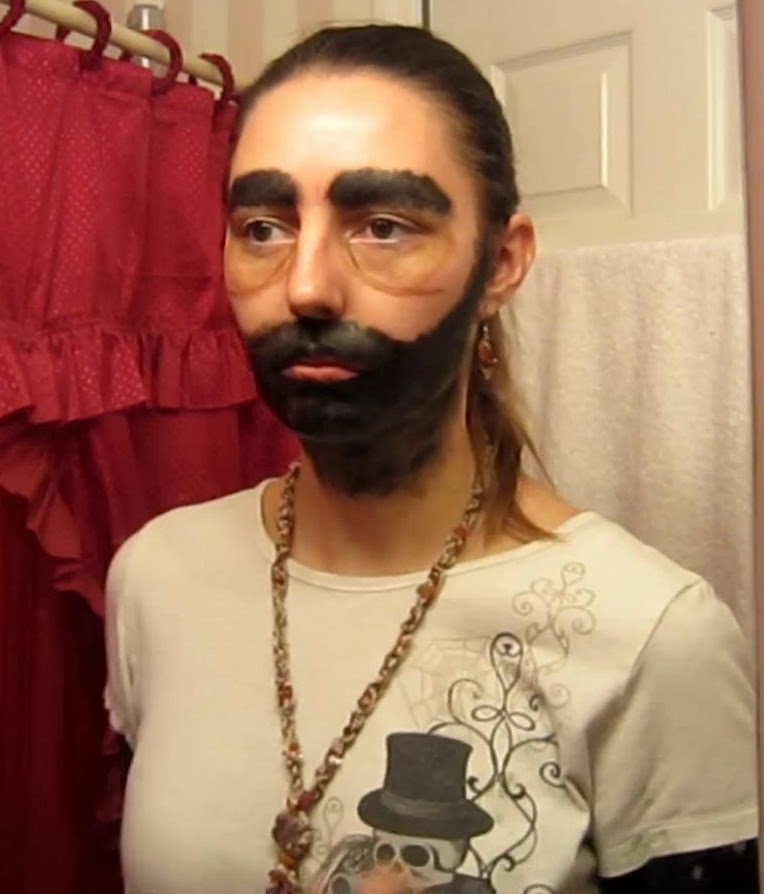 EasyMeWorld: Halloween Hobo Face Painting Tutorial