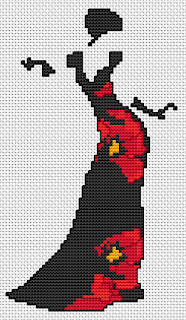 Free Cross Stitch Patterns : Silhouettes