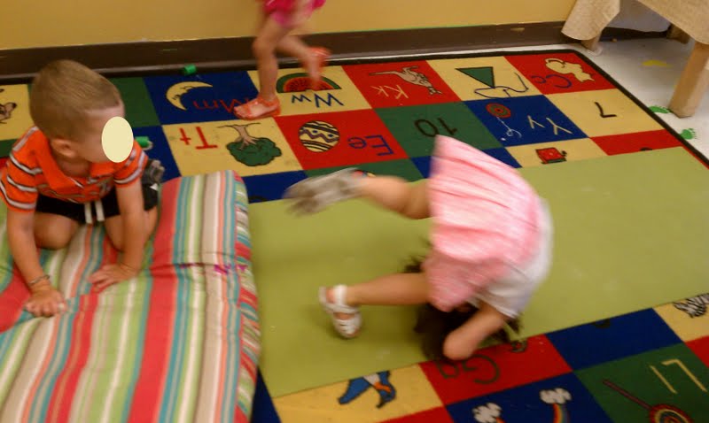 Play-Based Classroom: Somersaults in Preschool
