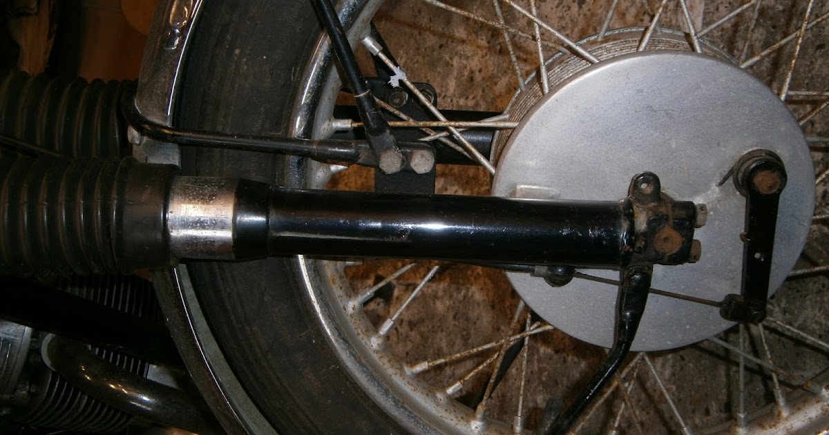 BSA B25 Fleetstar (Starfire) 1968: Fleetstar B25 Front brake and cable ...