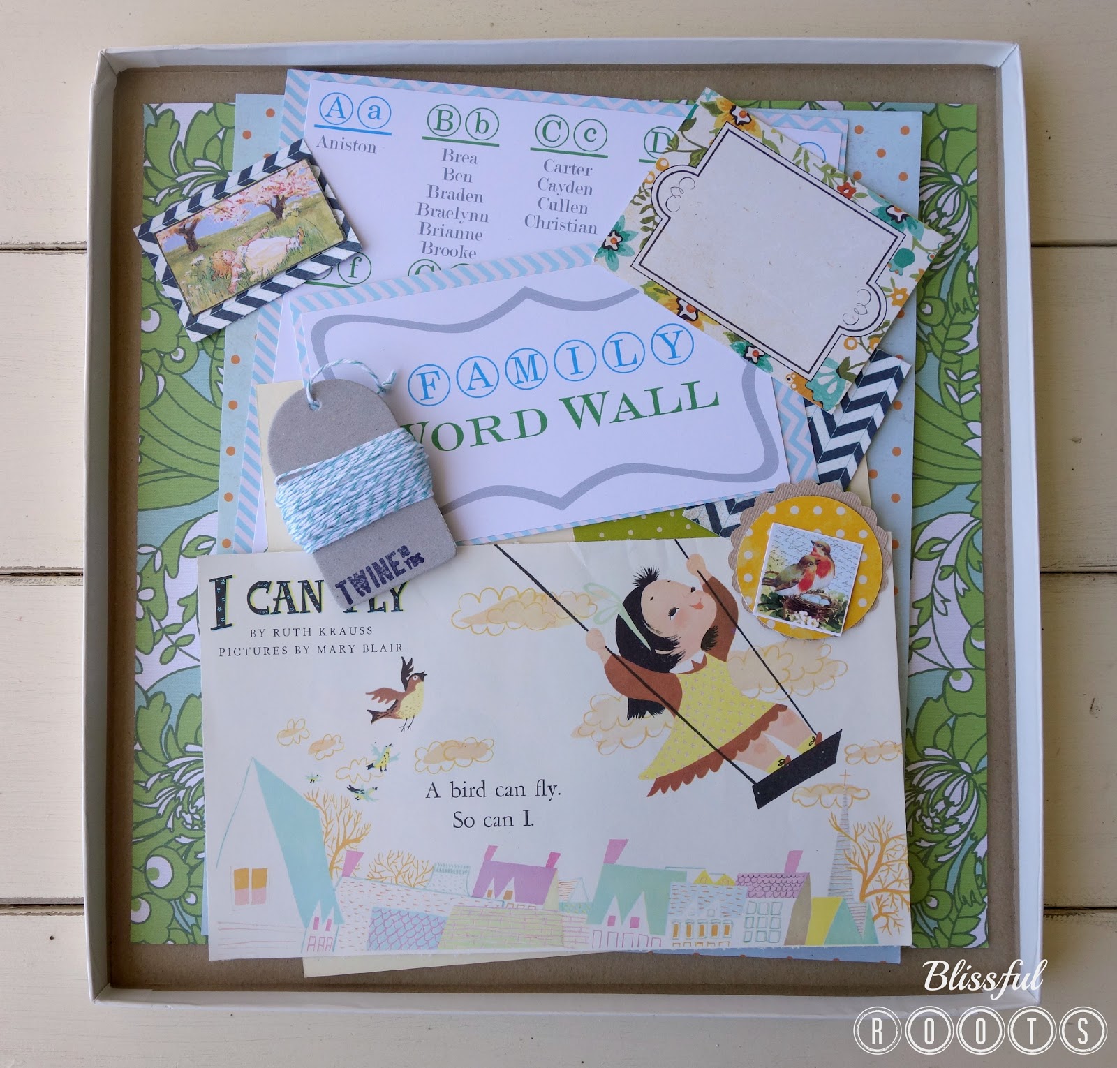 BLISSFUL ROOTS: Current Project Box