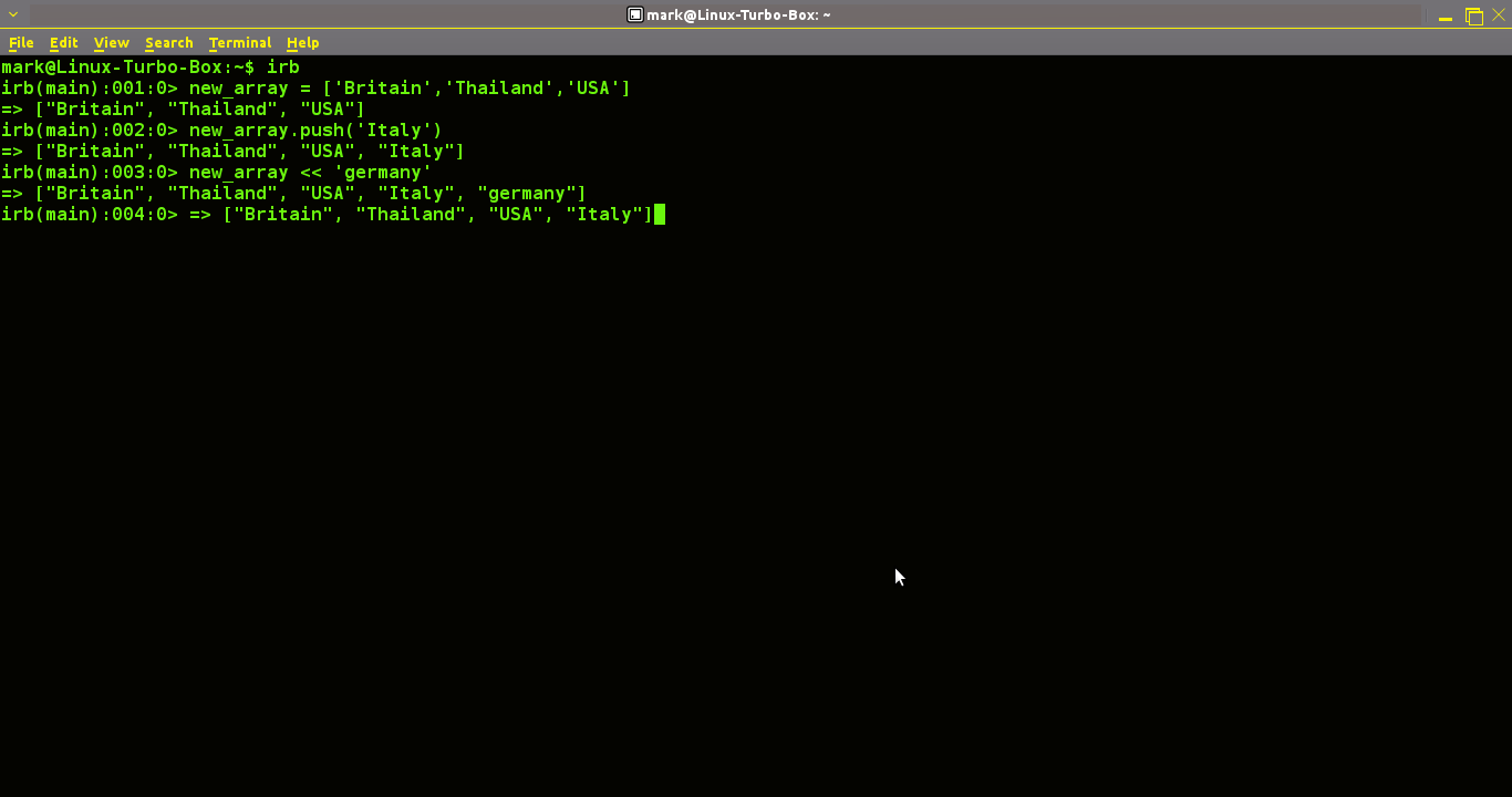 Beginners Ruby Programming Books Resource: How To Add Elements To A ...
