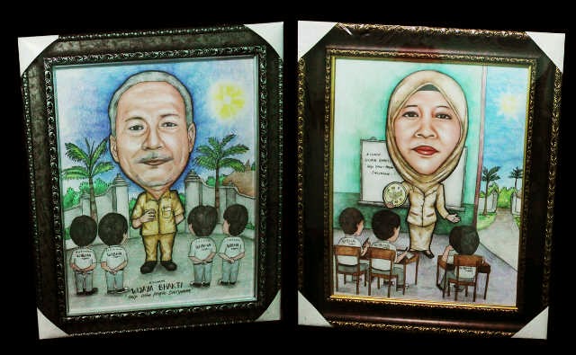 ENITH Caricature : DAFTAR HARGA KARIKATUR + FRAME