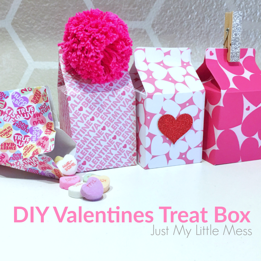 DIY Valentines Treat Box - This Is Tisa