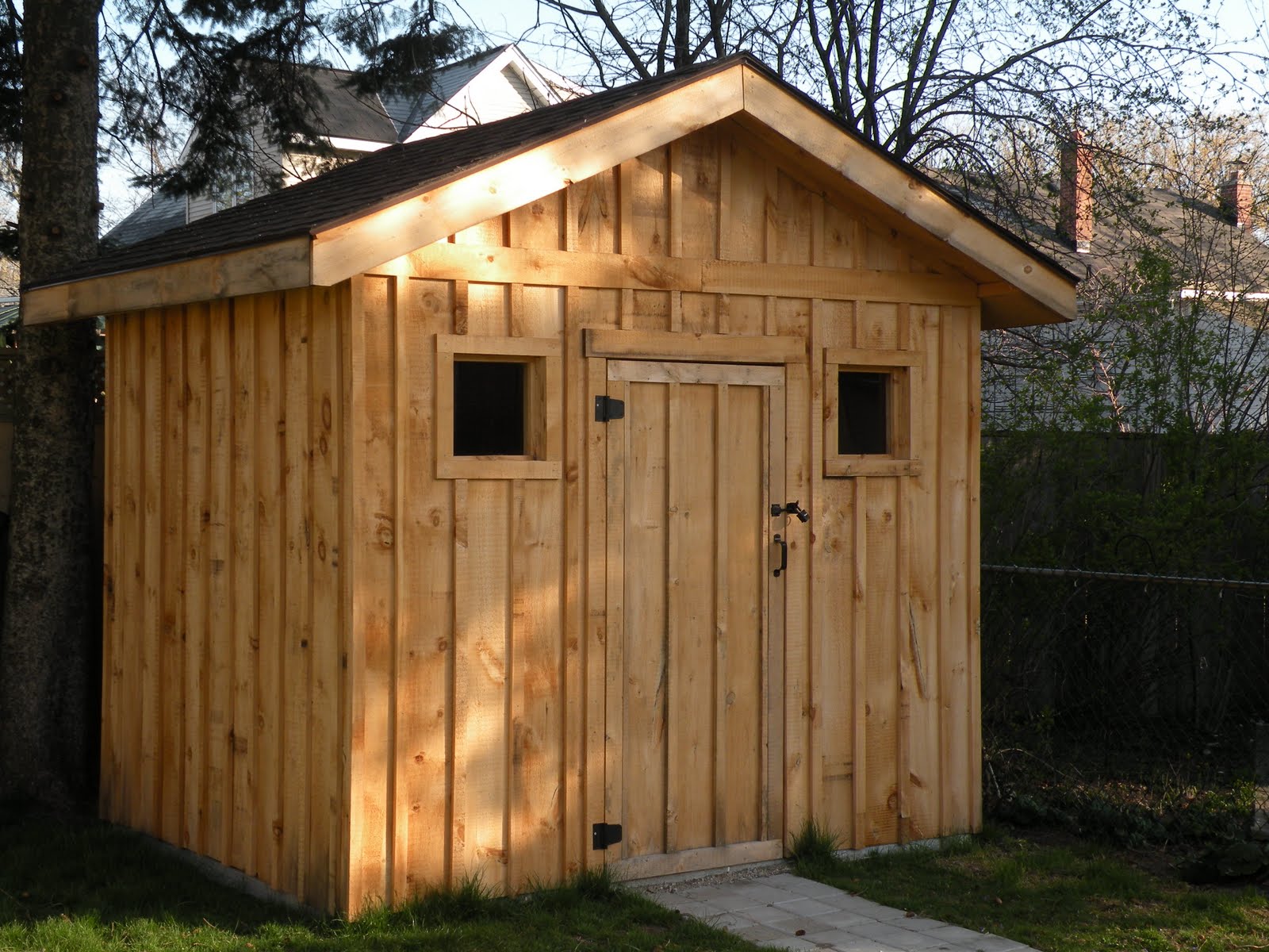 Hesselink House Projects: simple shed design