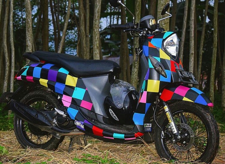 21 Modifikasi Yamaha Fino 125 Terupdate