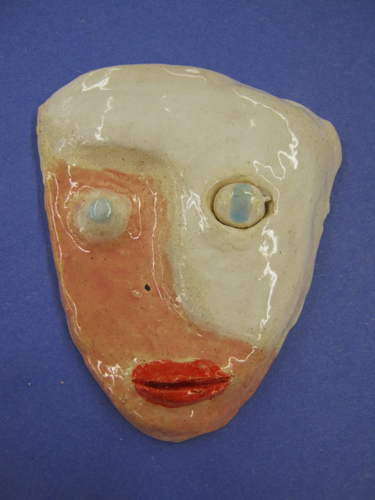 Tales from the Traveling Art Teacher!: 6th Grade Clay Study: Faces with ...