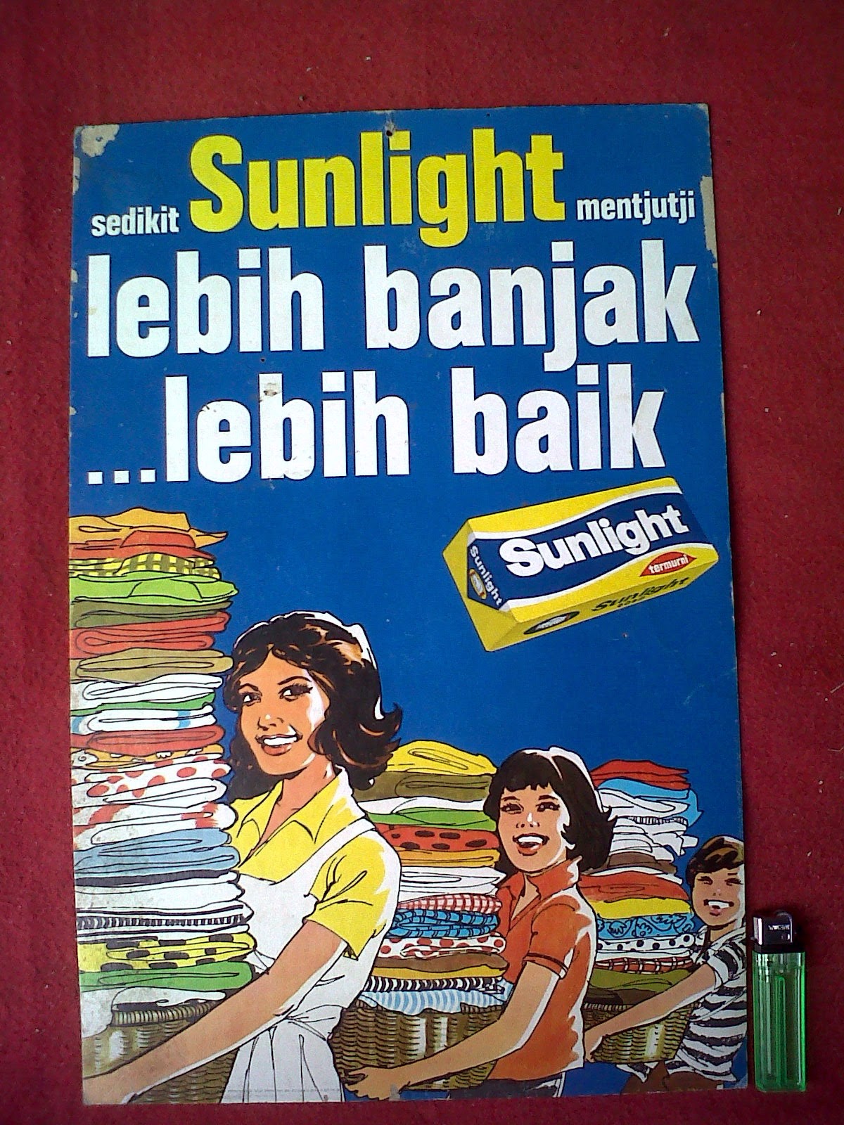 Dolanan Klithikan: Iklan Sabun Cuci Sunlight Jadul
