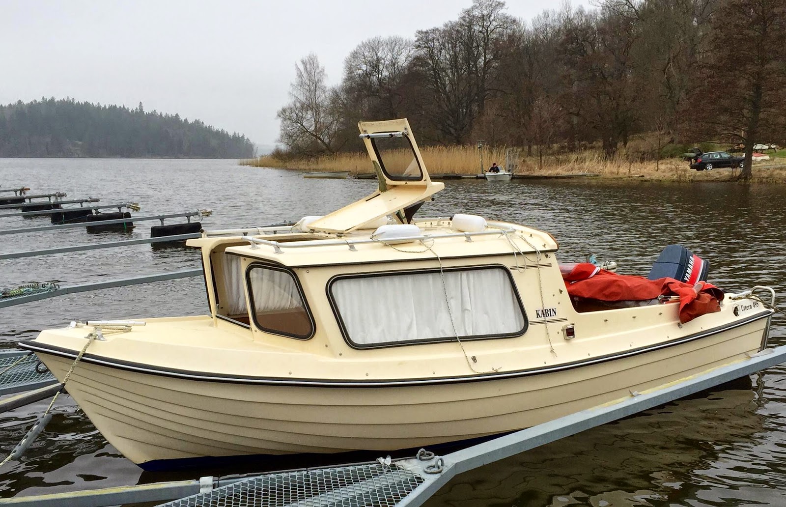 Uttern 495 Kabin eller "Pimp My Badbalja": Sjösättning