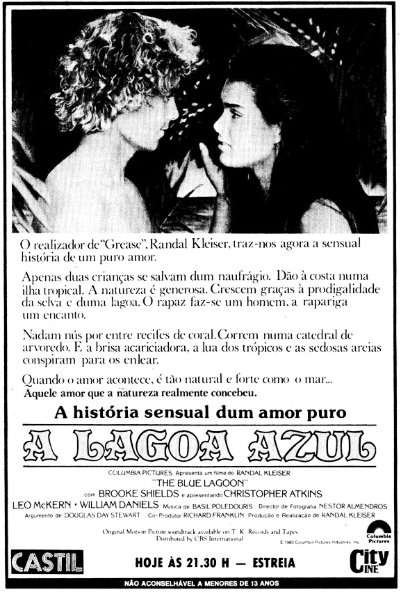 Enciclopédia de Cromos: A Lagoa Azul (1980) Parte 2