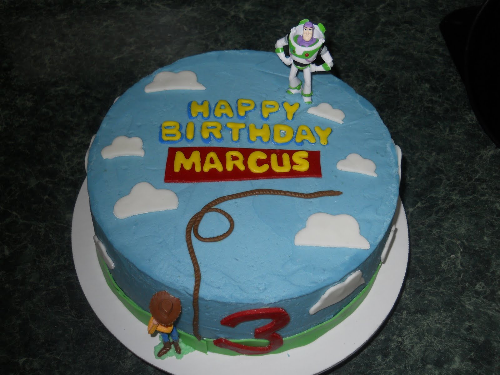 The Happy Caker: Toy Story Cake -To Infinty and Beyond!