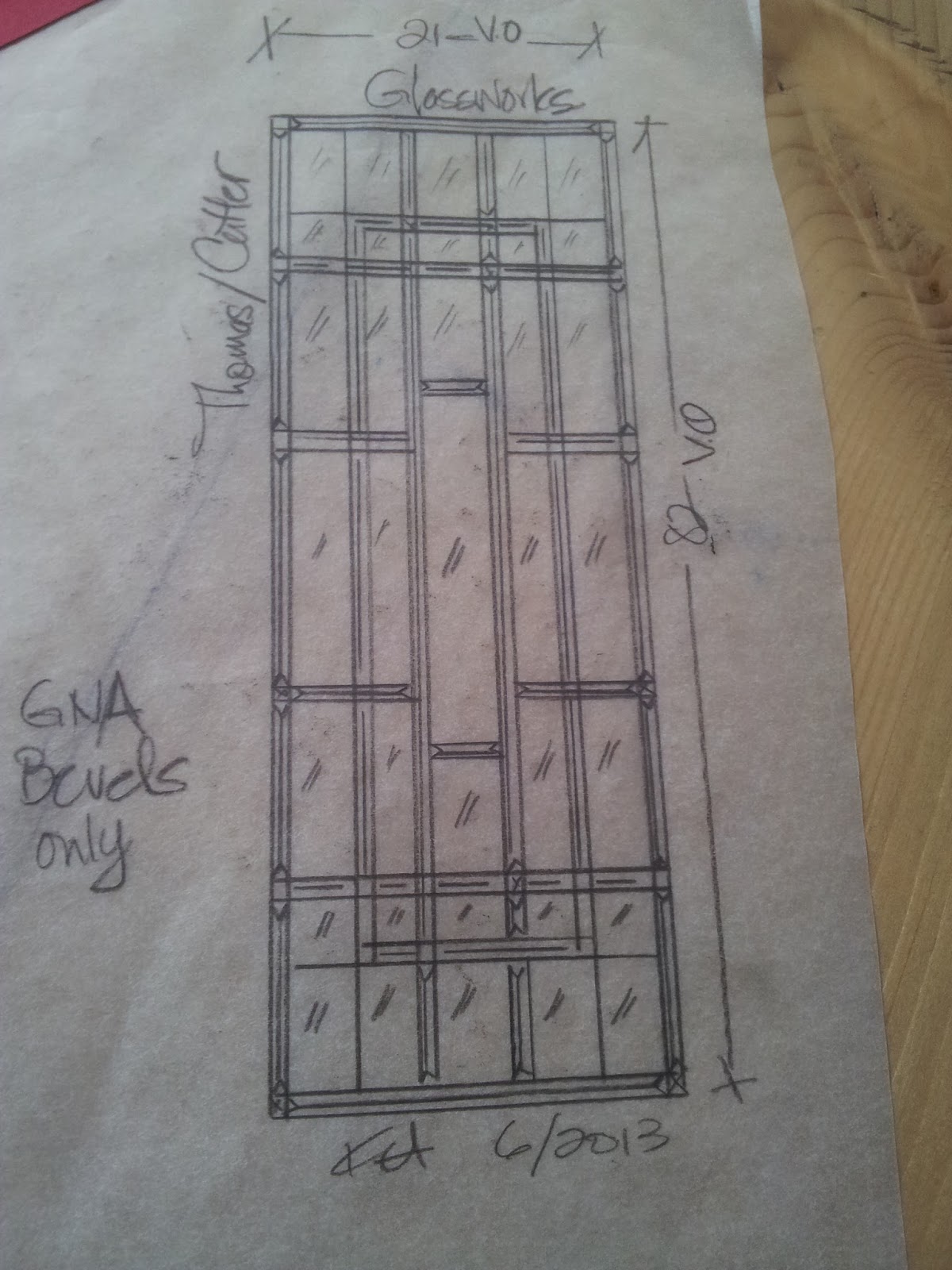 Glassworks Studio: Leaded Glass Office Doors in Toronto by Glassworks ...