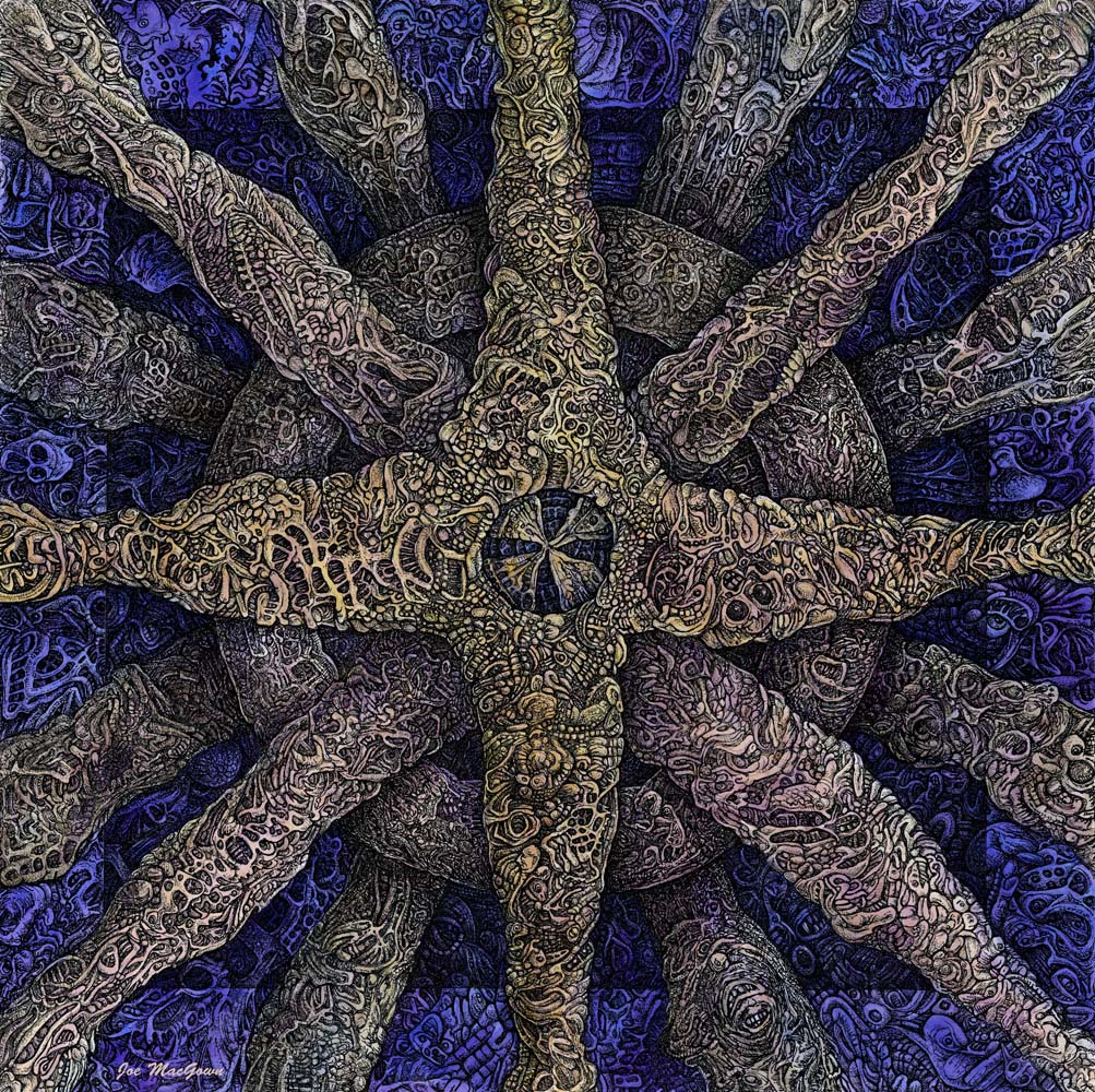 Joe MacGown's Art Blog: Omnia Scrolls International Art Collaborative ...