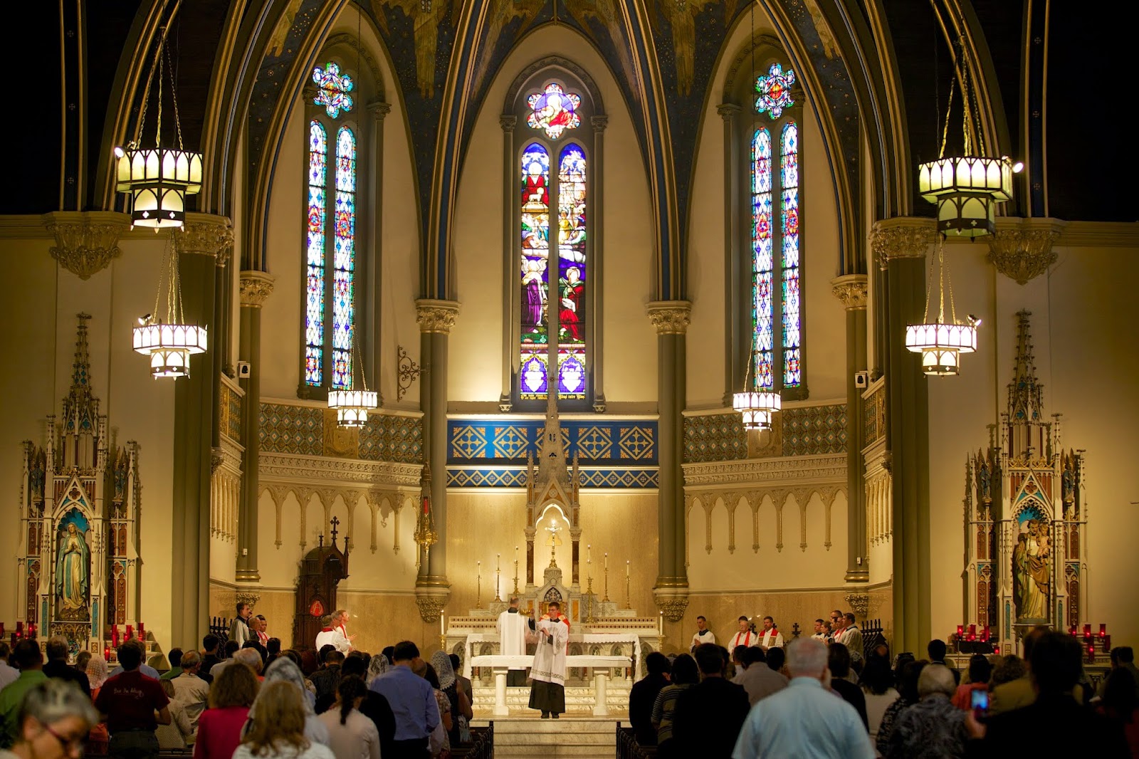 New Liturgical Movement: Photos of Mass for the Feast of St Thomas the ...