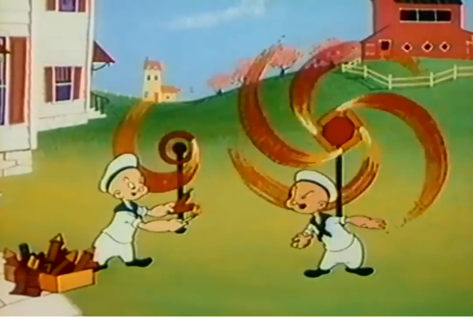 Holiday Film Reviews: Popeye The Sailor: "Patriotic Popeye"