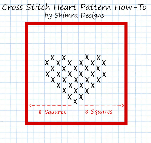 Shimra Designs: Tutorial: How to make your own Cross Stitch pattern