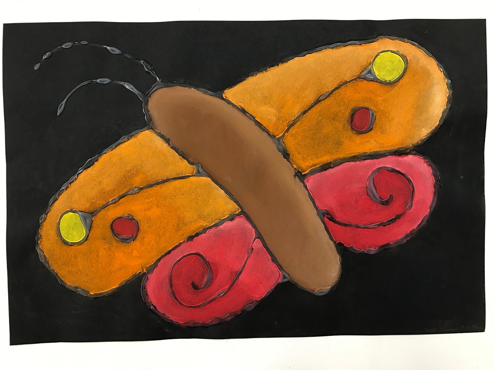 Mrs. Wille's Art Room: Period 3 Pastel bug drawings