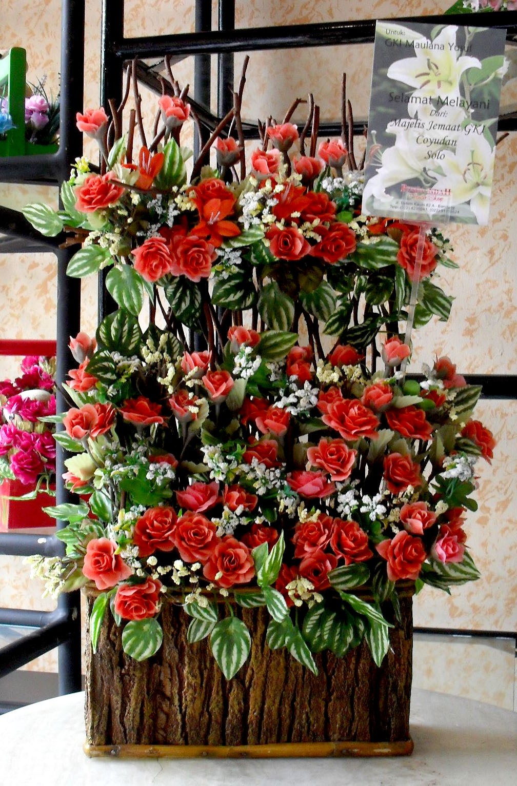 Morning Glory Decoration: BUNGA DAN BUAH-BUAHAN HIASAN