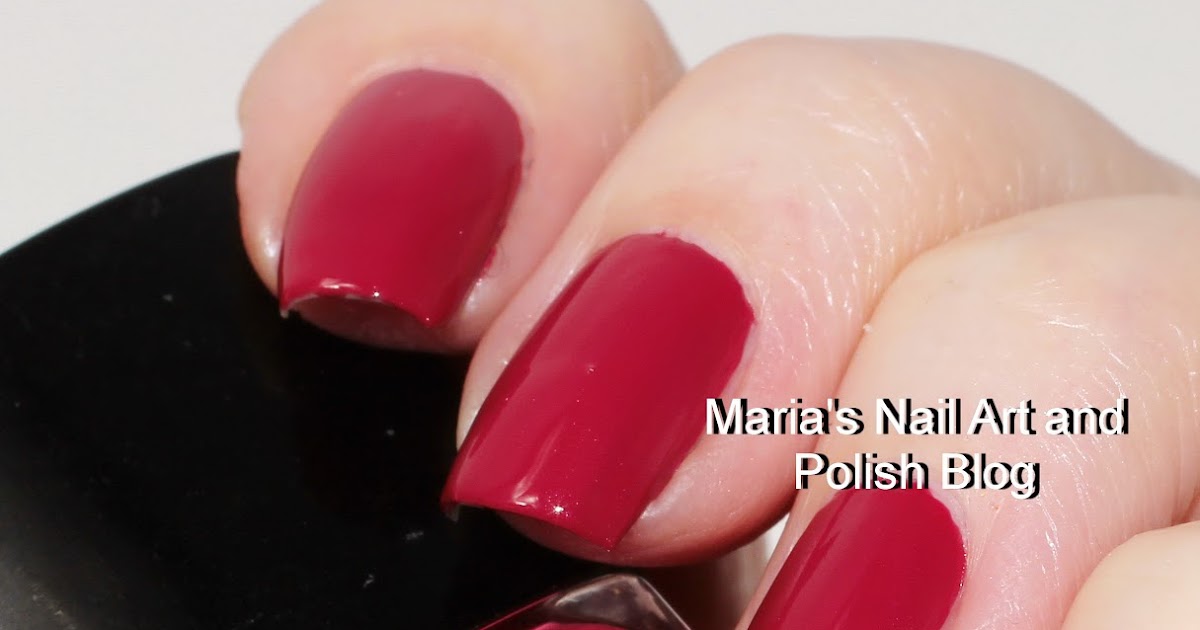 Marias Nail Art and Polish Blog: Chanel Rouge Envoutant - Berry 55 swatches