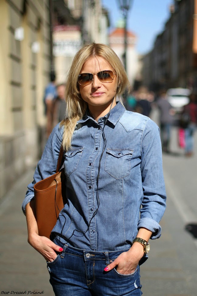 Best Dressed Poland: Jeans z jeansem - denim on denim