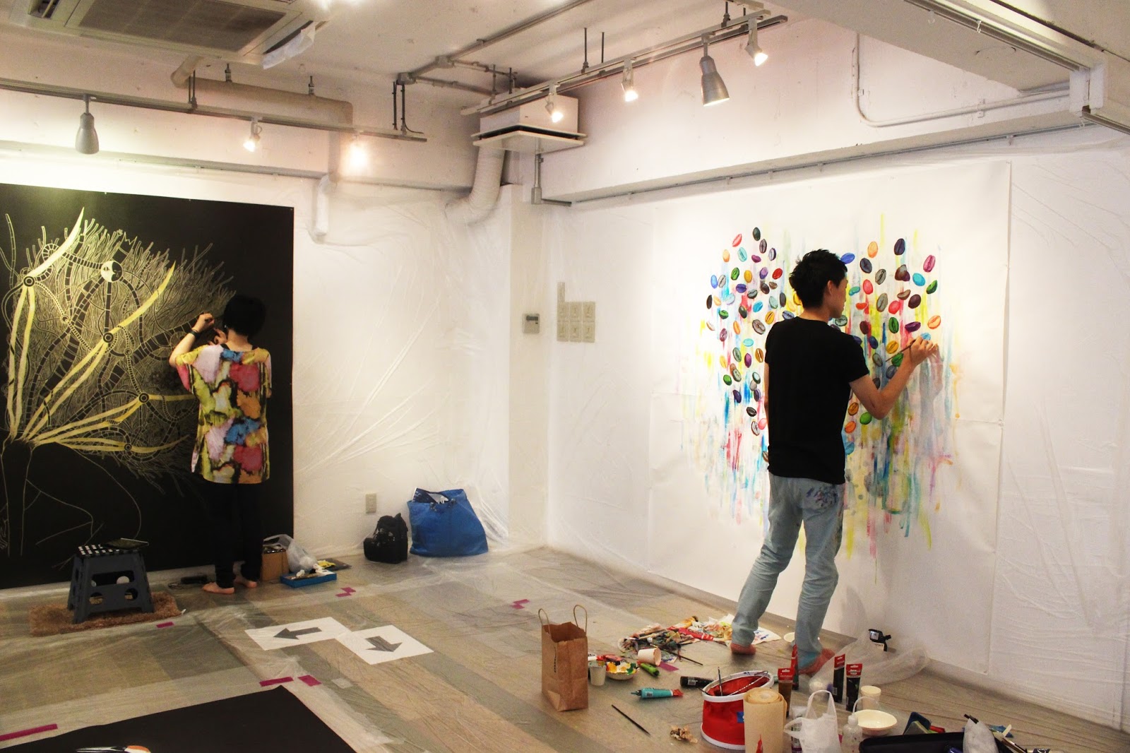 DESIGN FESTA GALLERY BLOG: LIVE PAINTERS SQUARE 16m2 『LIVE PAINTERS ...