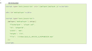 Ideas Locas de un "Loco": Como configurar JWPlayer