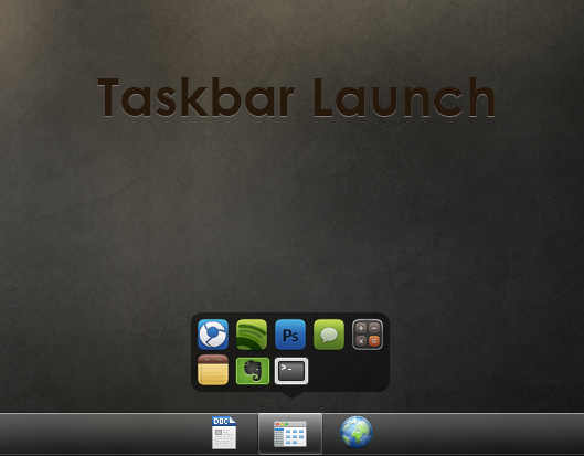 Taskbar launched for Rainmeter ~ Tricky windows