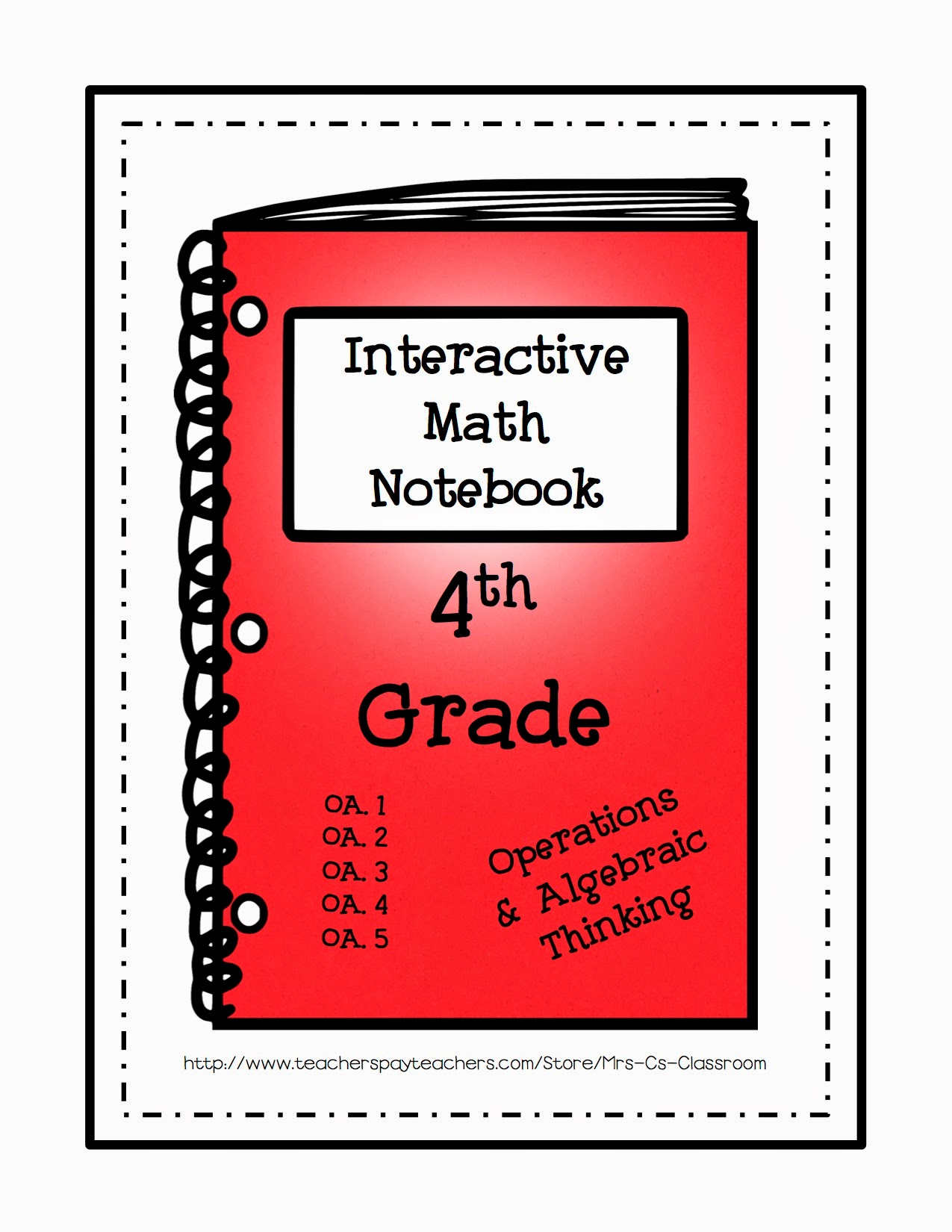 Mrs. C's Classroom: Algebra Interactive Notebook