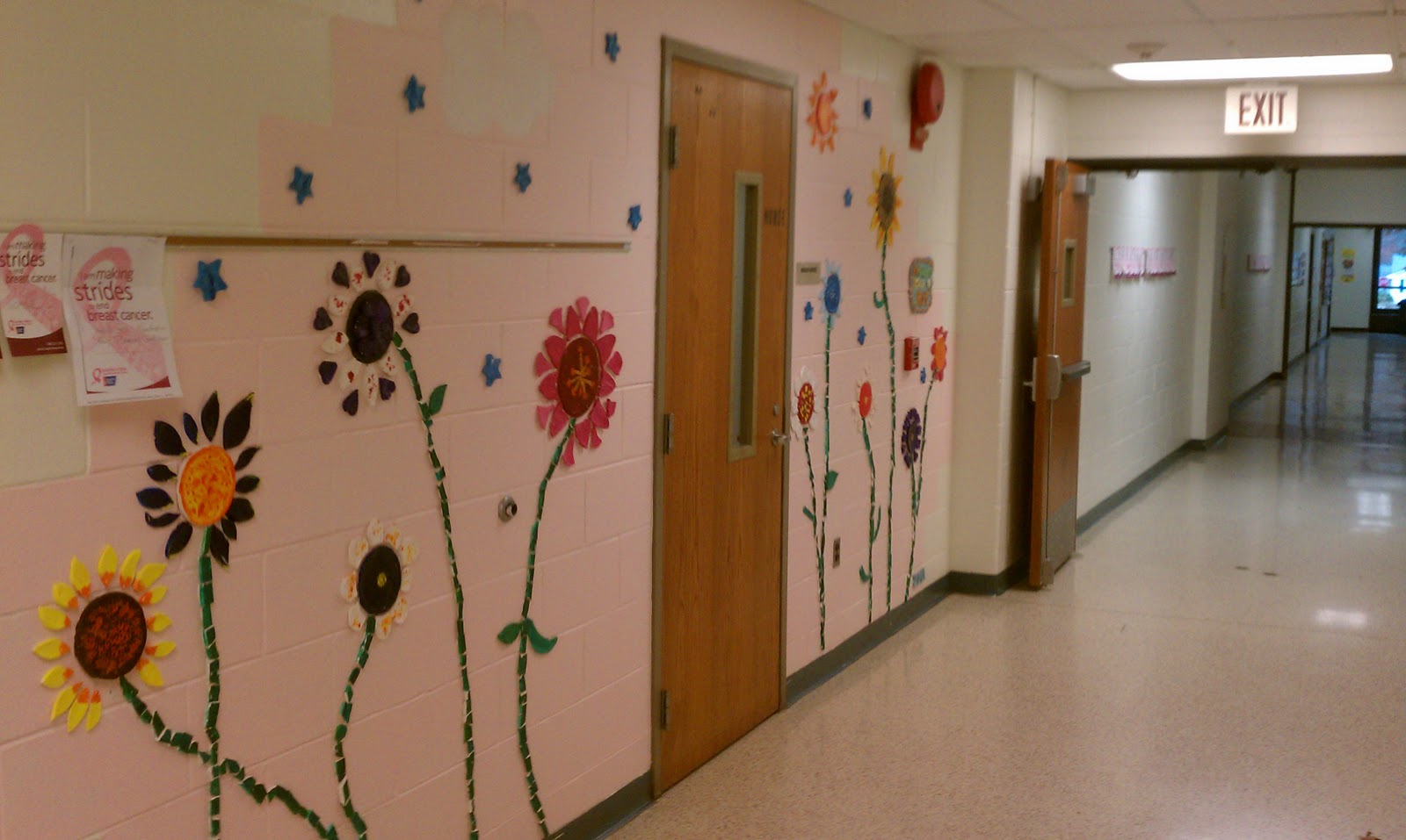 Art Rocks!: Breast Cancer Awareness: Garden of Hope Mural Pictures