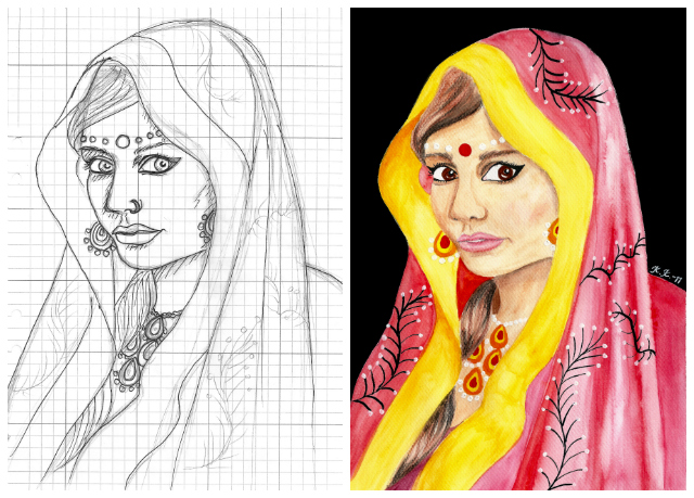 How to Draw from a Photo Using the Grid Method