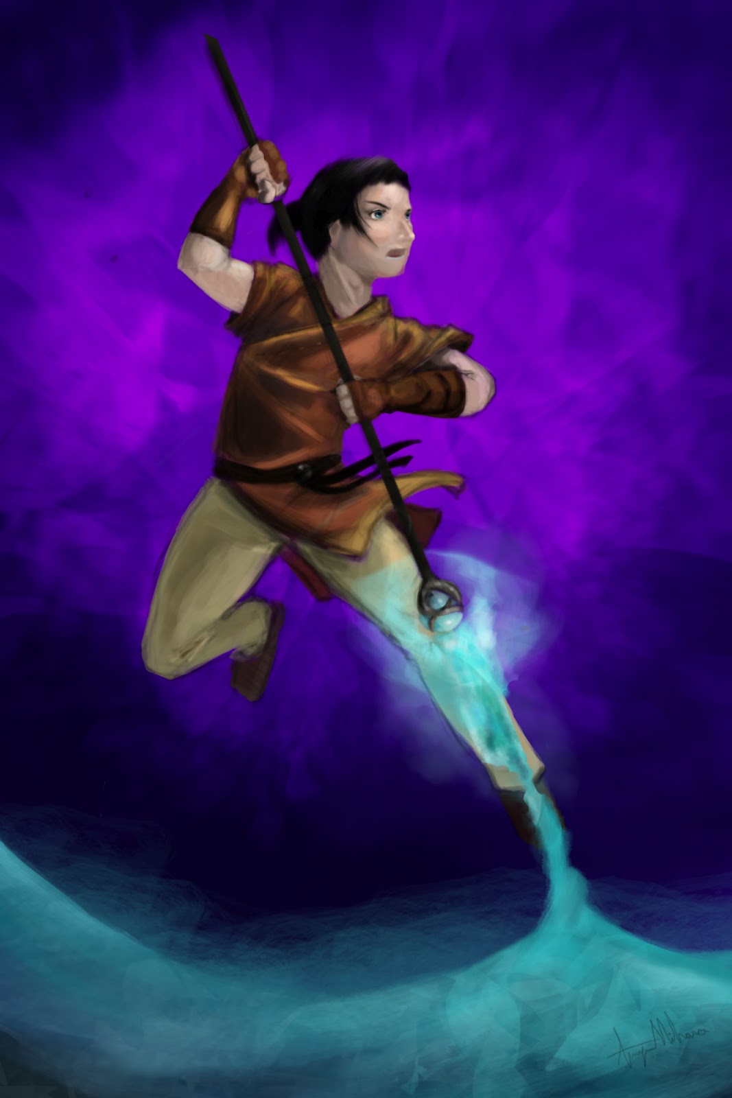 AplusArt: Water Mage - Take 1