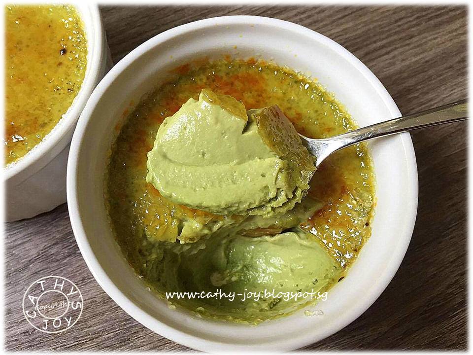 cathy's joy: Matcha Crème Brûlée
