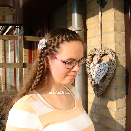 Miriam's Vlecht Lessen: Invlechten (French braid)