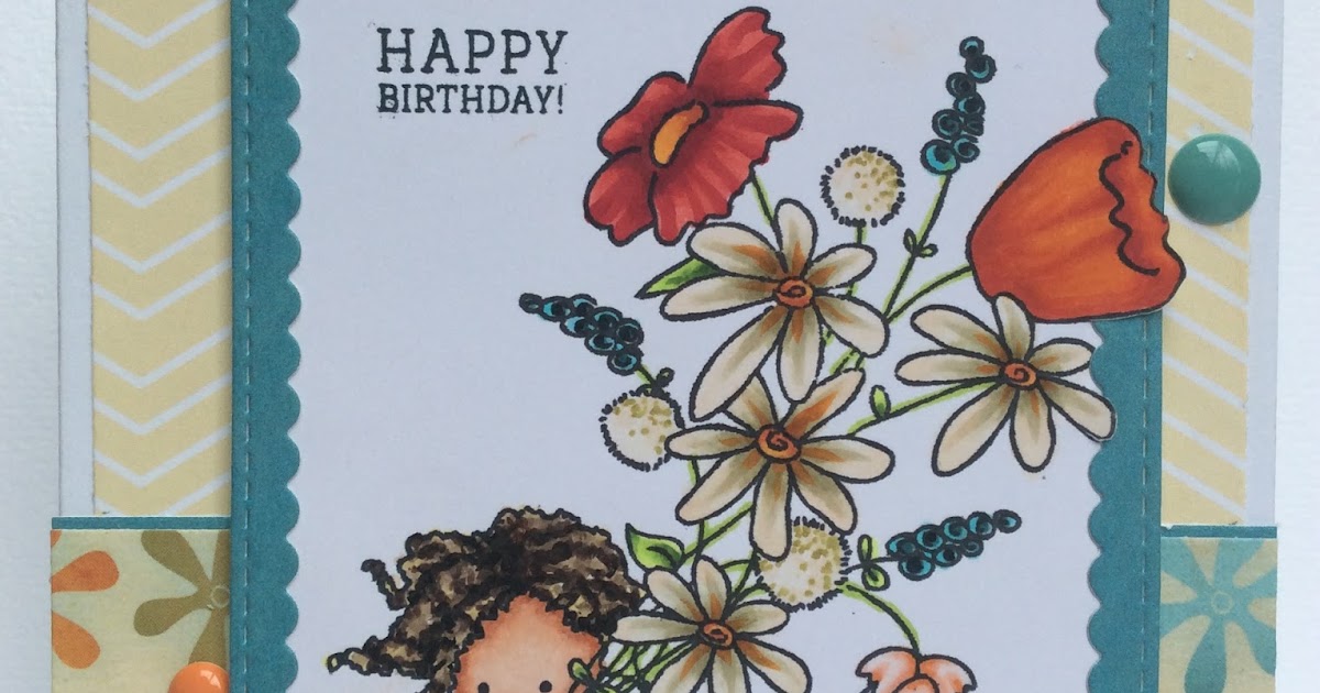 Copickle Cards: Happy Birthday Pixie