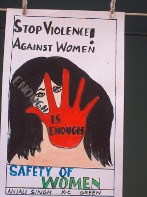 Painting on the Theme “Safety of Women” - Sisters of Charity of Nazareth