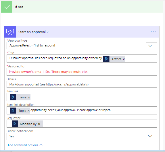 Lazy Approvals for Dynamics 365 using Microsoft Flow