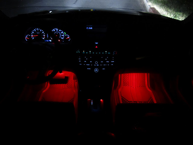 Four Bar Design: Car Interior Accent Lights