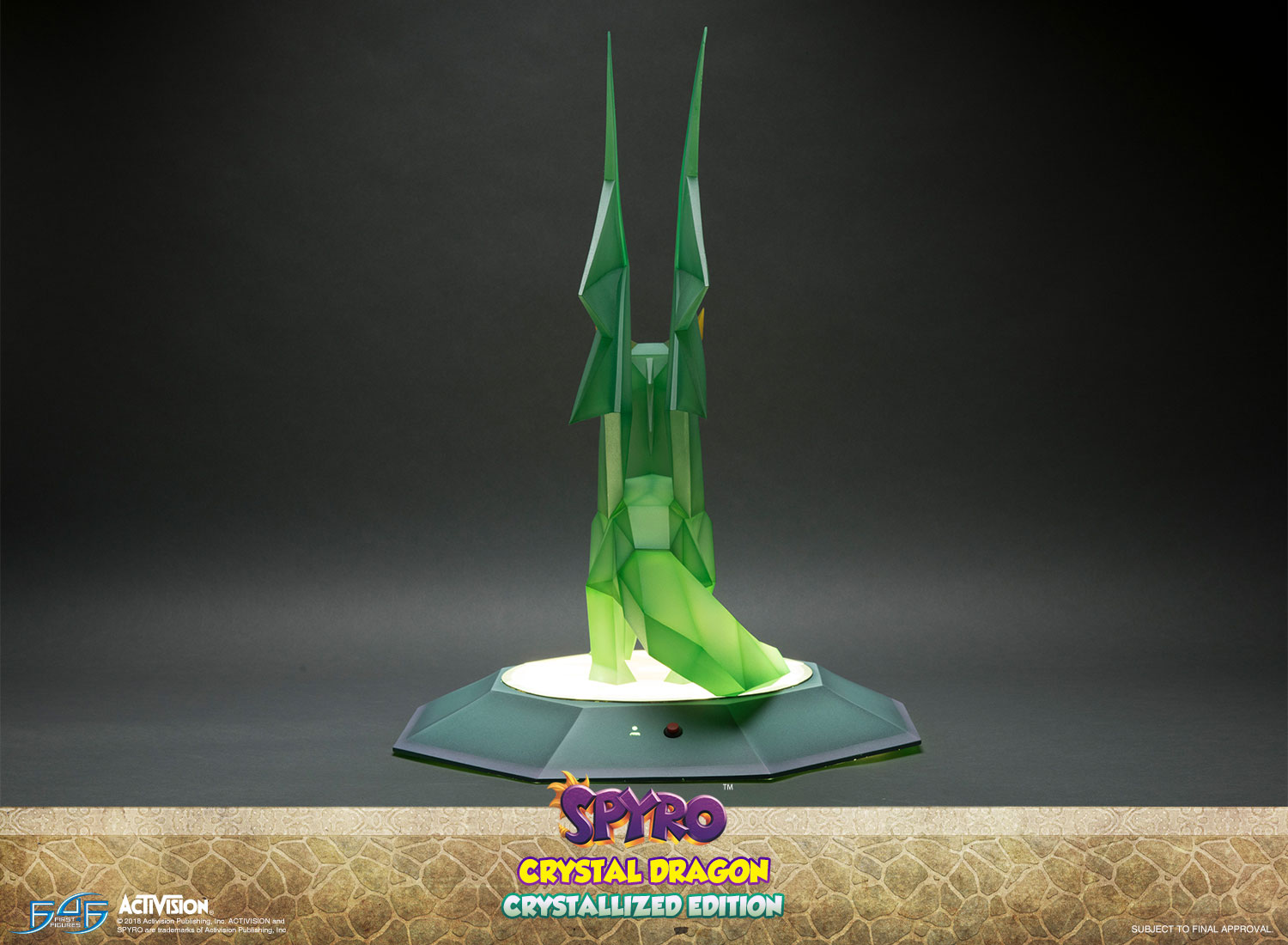 Spyro the Dragon - Crystal Dragon Statue (First 4 Figures)