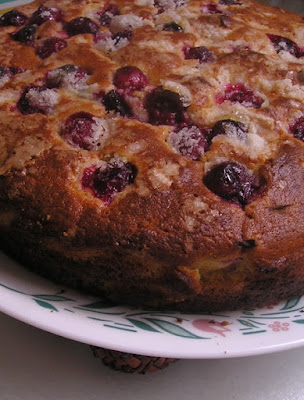 Cooking with Yiddishe mama: Cranberry Ricotta Cake