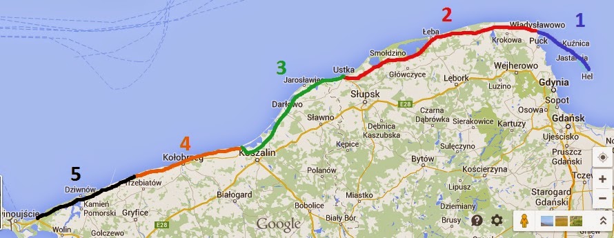 Just Be Active!: Trip rowerem wzdłuż polskiego wybrzeża (Hel ...