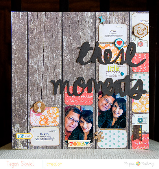 Scrap Happiness: A layout with a fun design!