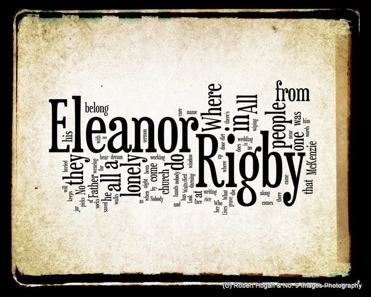 Eleanor Rigby | Elective course CEB