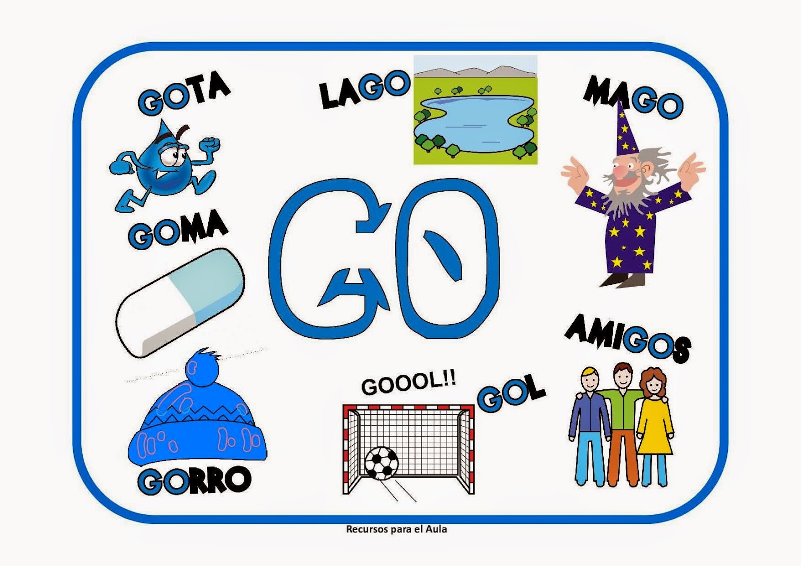 C.E.I.P José de Echegaray (Ensanche de Vallecas): G, GU, GÜ