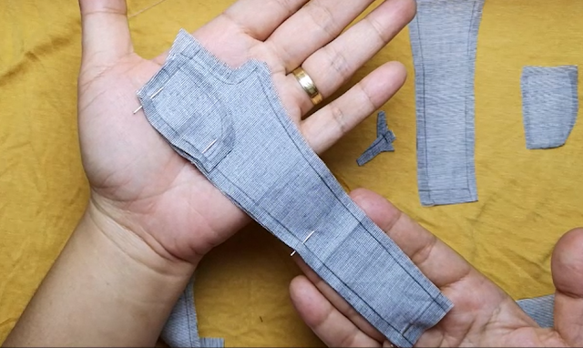 How-to: Trousers and Trouser Shorts with Top Slanted Functional Pockets