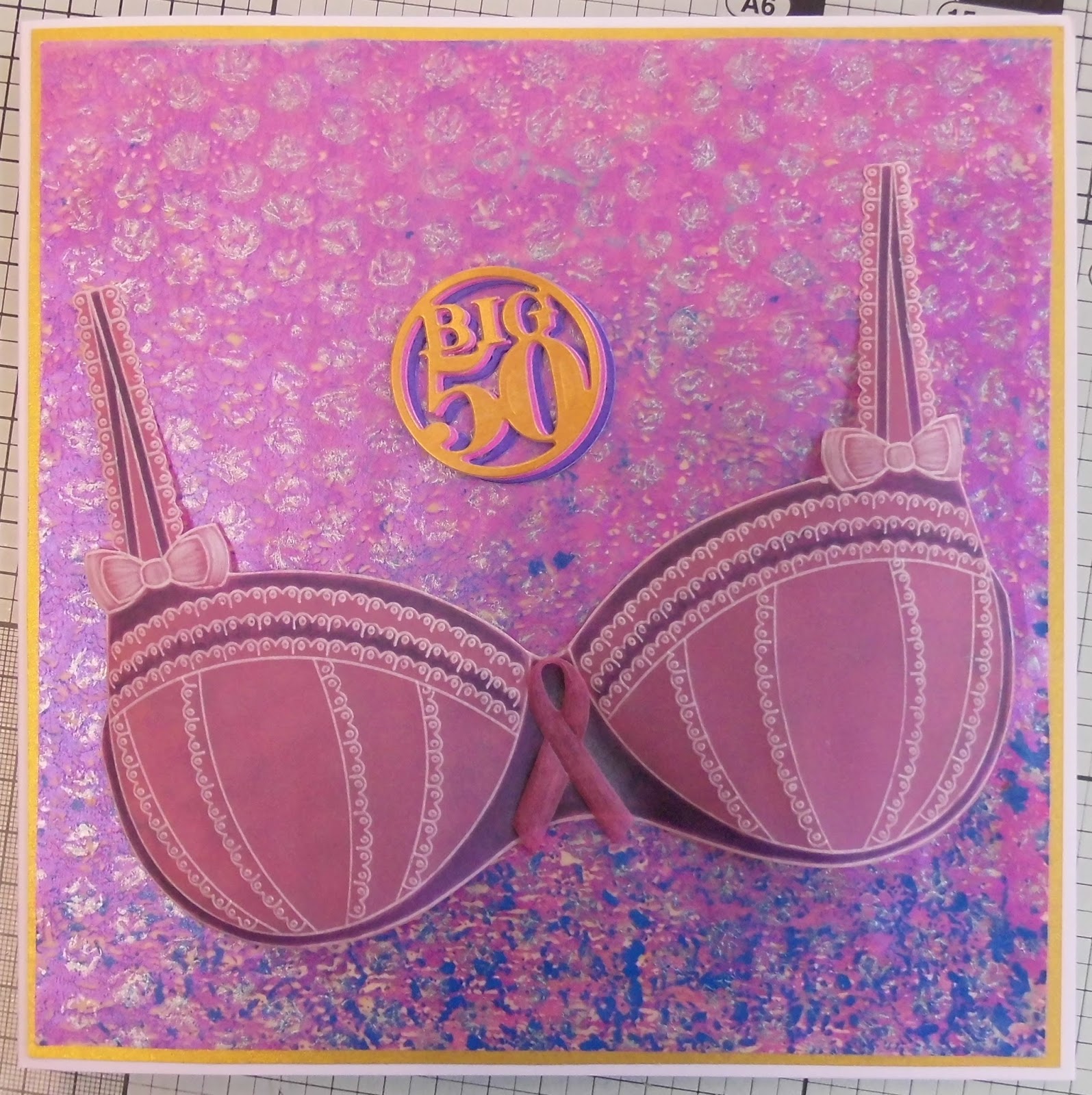 Sarah's Craft Shed: Big Birthday Bra